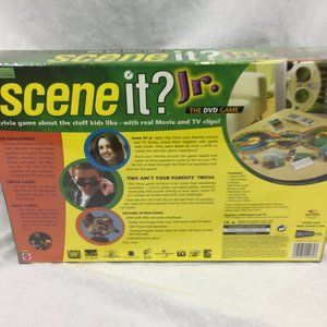 Mattel | Media | Scene It Jr Dvd Trivia Game New Sealed | Poshmark